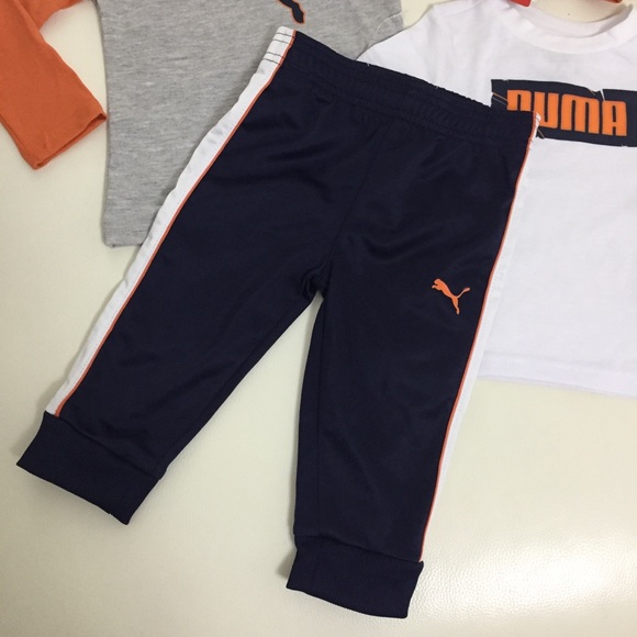 Puma | Matching Sets | Puma 3 Pieces Baby Boy Cute Outfit | Poshmark